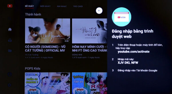 Cách đăng nhập tài khoản YouTube trên Smart tivi LG【 A-Z